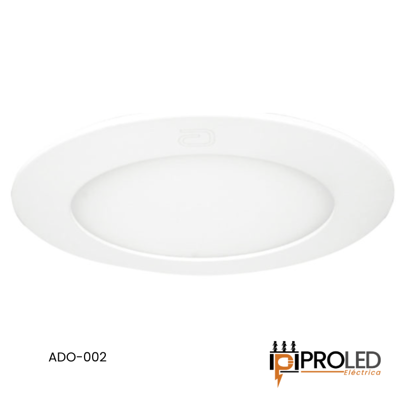 PANEL LED REDONDO SLIM BLANCO FRÍO 6W / ARTLITE / ADO-002 – Proled ...